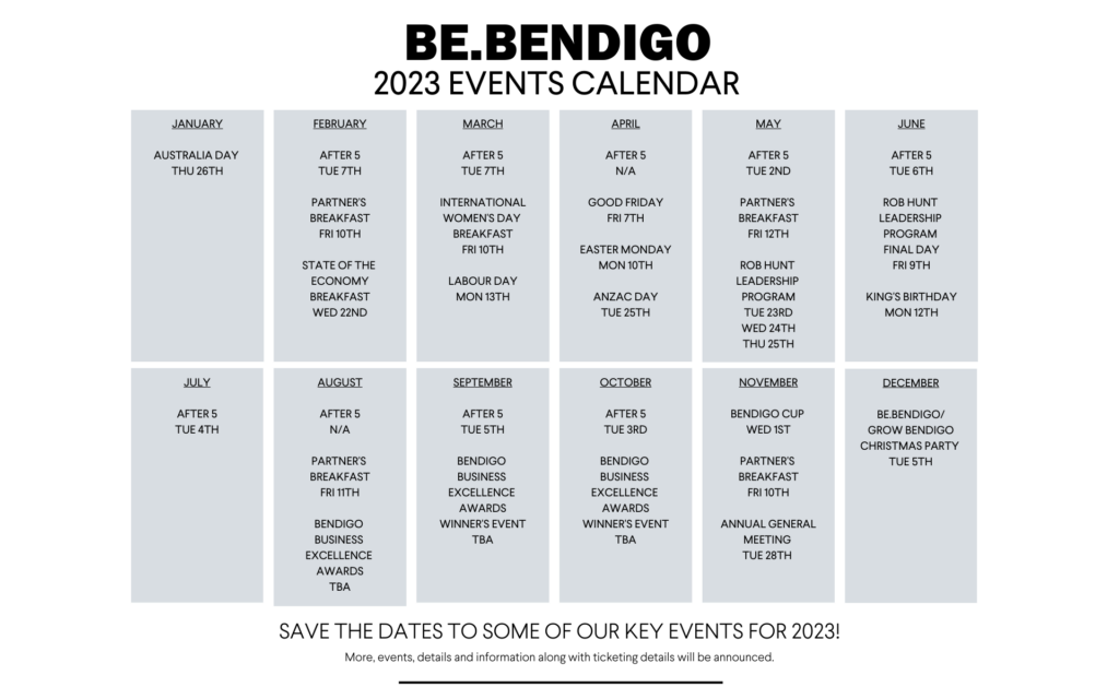 Events – BeBendigo